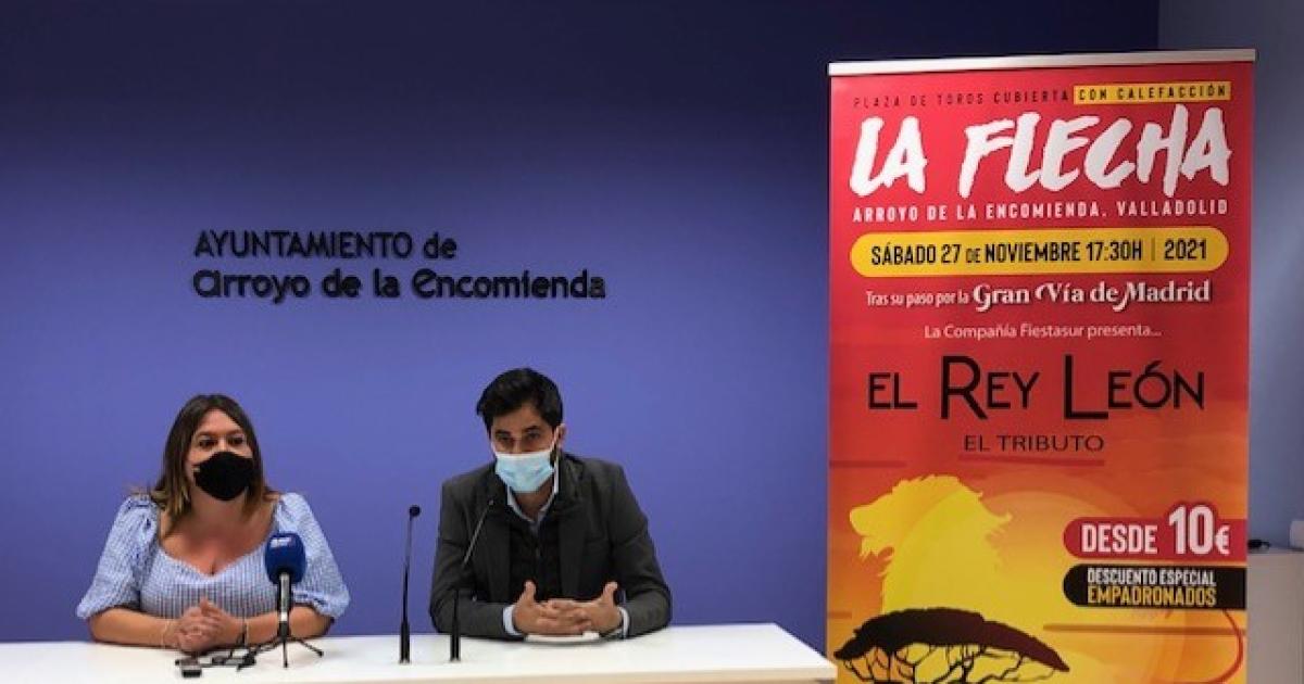 'El Rey León' rugirá en Arroyo el próximo 27 de noviembre