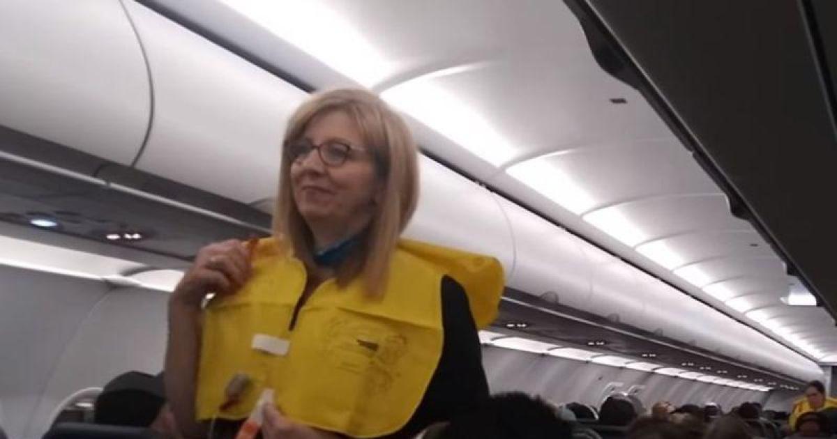 VIDEO VIRAL: La divertida versión de la explicación de seguridad de un ...