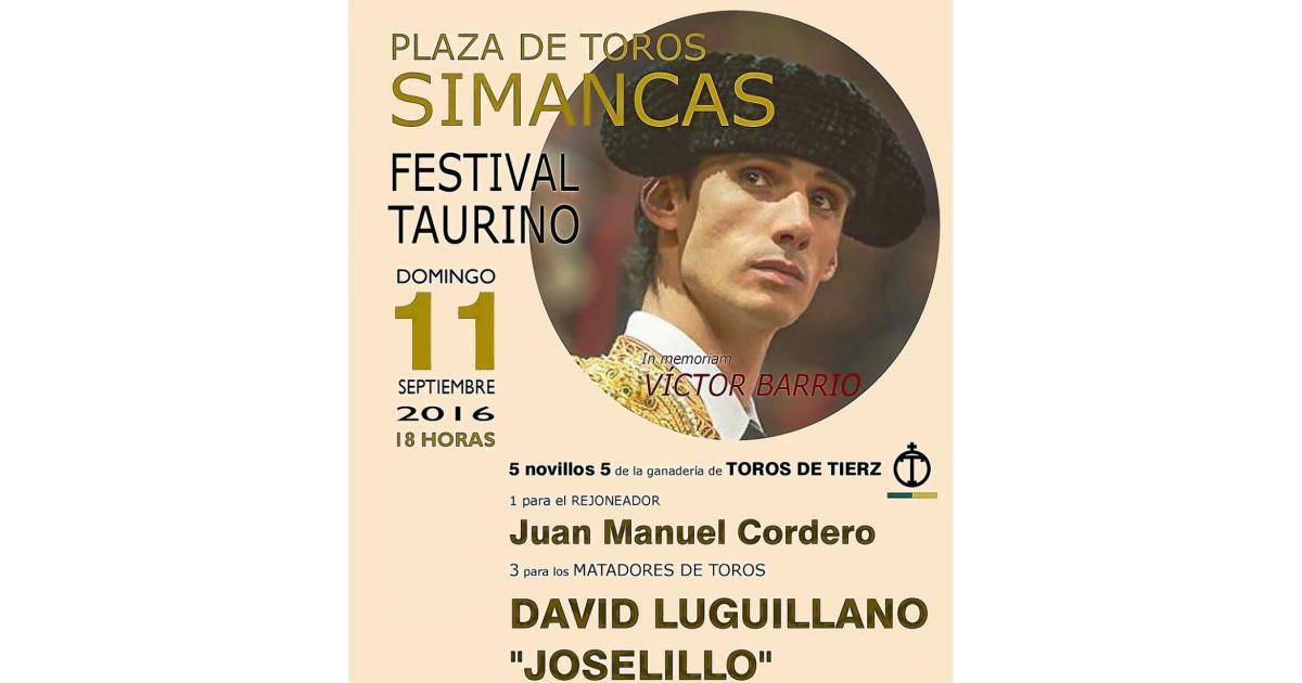 Simancas honra a Víctor Barrio y reivindica la tauromaquia