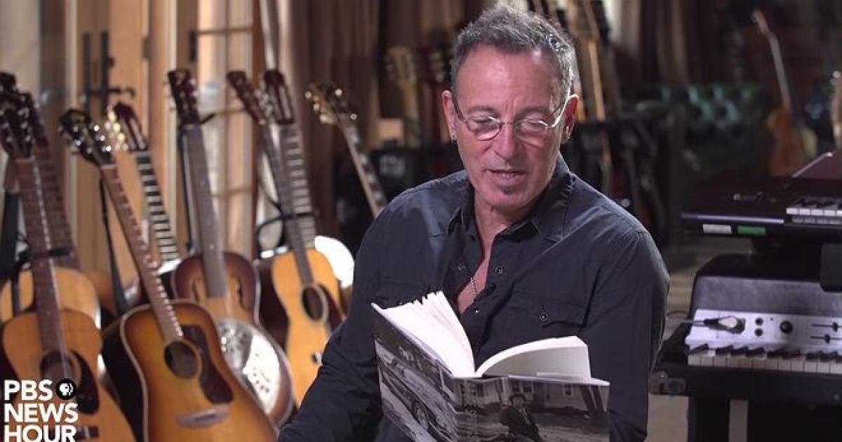 EN EL PROGRAMA DE JEFFREY BROWN: Bruce Springsteen te lee su ...