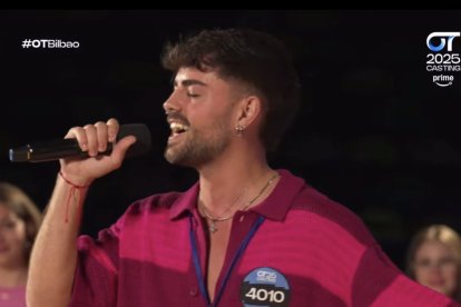 Iván, un vallisoletano en el casting de OT: "Me ilusiona que hayan visto algo especial''