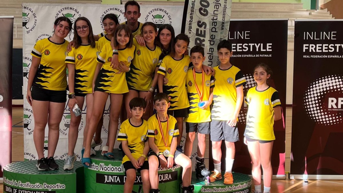 PATINAJE: Los 'limones' amarillos suman cinco medallas en el Nacional ...