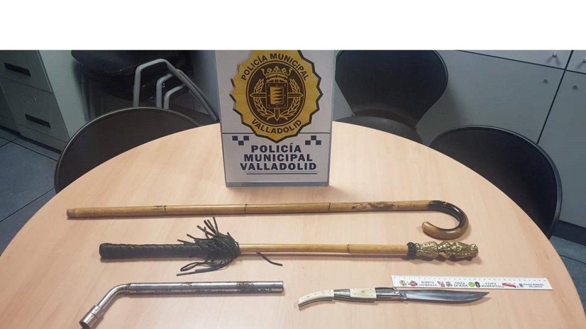 Intervienen cuatro armas y objetos contundentes en una pelea en el ...