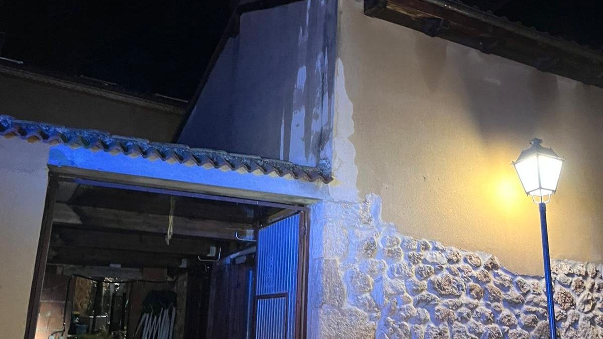 Susto en Castrillo de Duero por el incendio de una estufa en un merendero