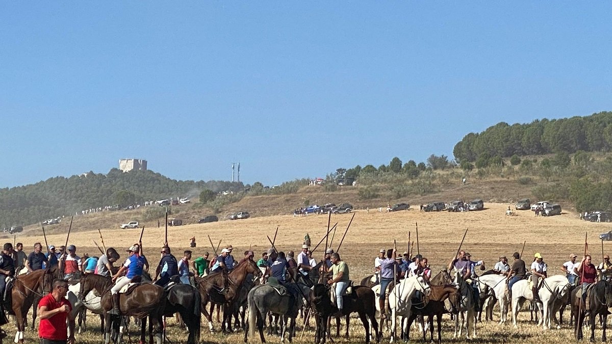 Fotos del Encierro de Reses Bravas la mañana del 7 de agosto en Íscar
