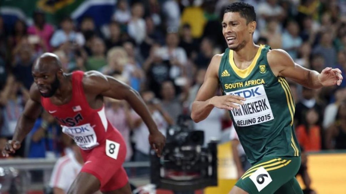 Van Niekerk hace historia en pruebas de velocidad