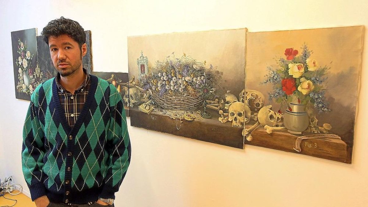 Falagán busca inspiración en el muralismo senegalés