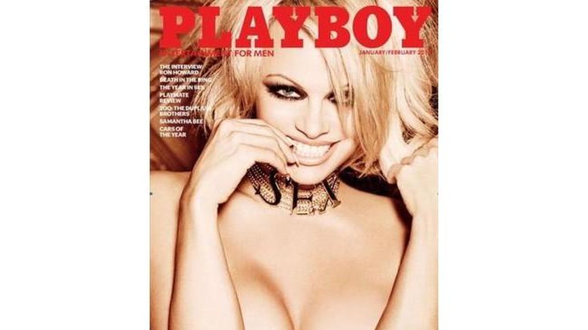 Pamela Anderson protagonizará el último desnudo de la portada de 'Playboy'