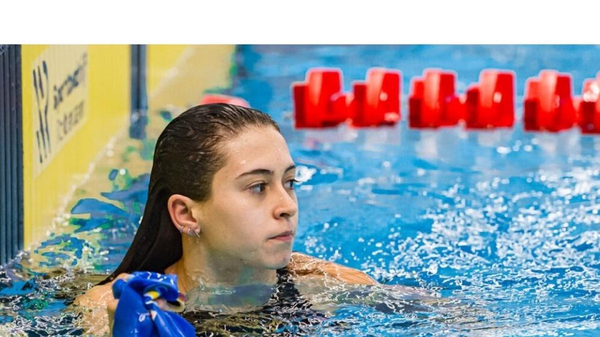 Nayara Pineda, la nueva niña de oro de la natación española