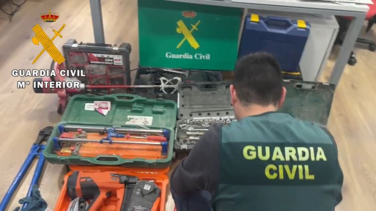 Desarticulado un grupo criminal de robos en el interior de vehículos en Valladolid