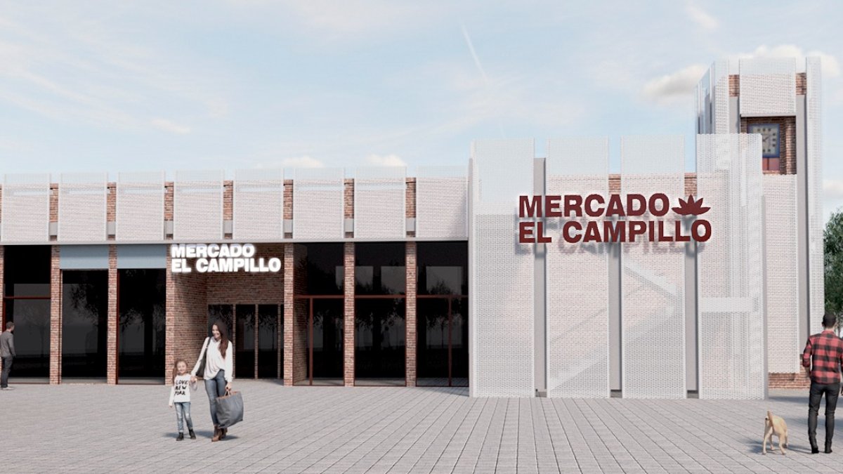 La reforma del mercado del Campillo incluirá una malla envolvente de acero