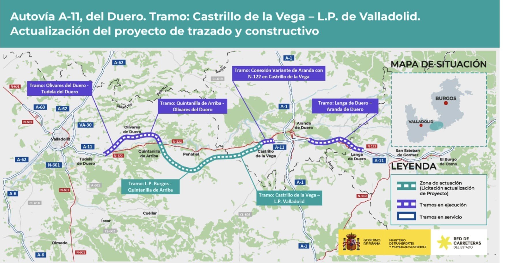 Puente impulsa la obra de la Autovía del Duero con 180 millones para el ...