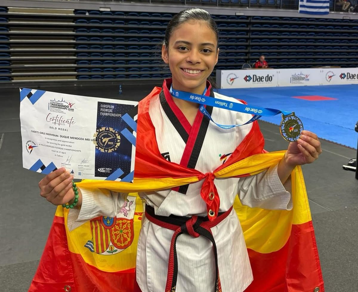 Mei Ling Duque del Taz Gym de Valladolid medalla de oro en Campeonato ...