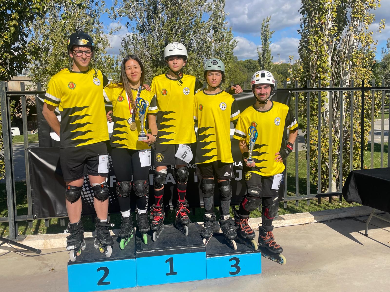 Los Rolling Lemons confirman en Málaga su potencial sobre rampas